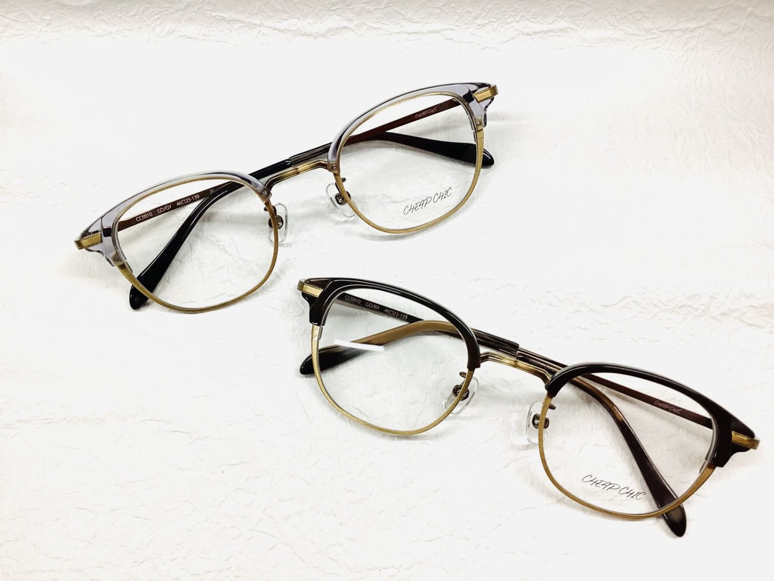 新ブランド『CHEAP CHIC』のブロー枠 | 千葉メガネ